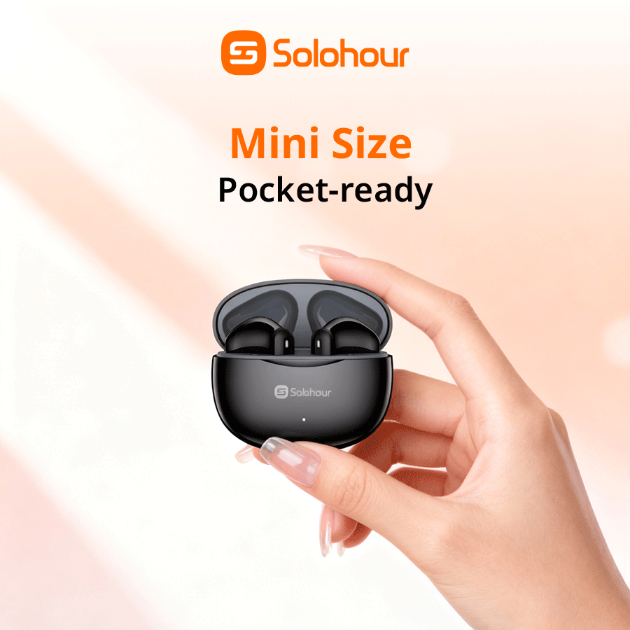 SolBuds ST9 True Wireless Earbuds Semi-In-Ear – Solohour